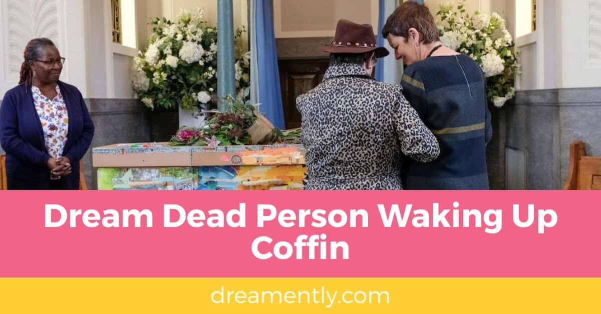 Dream Dead Person Waking Up Coffin
